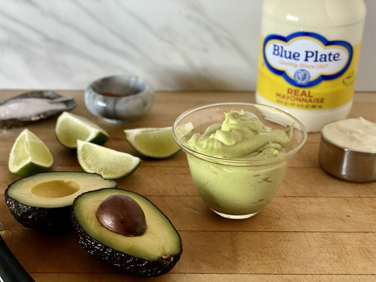 Avocado Mayonnaise Recipe for Sandwiches, Dips, and More – Blue Plate ...