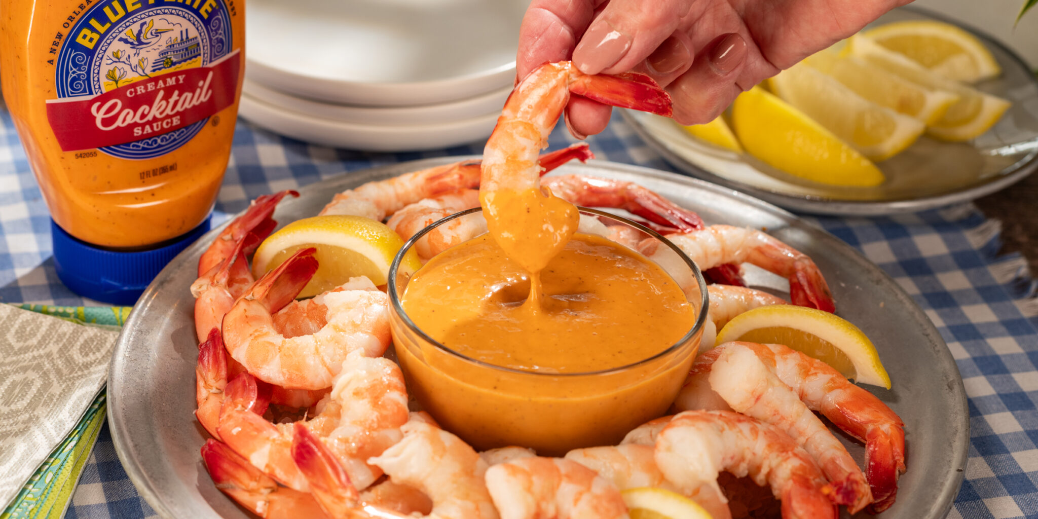 Creole Shrimp Cocktail Recipe - Blue Plate Mayonnaise