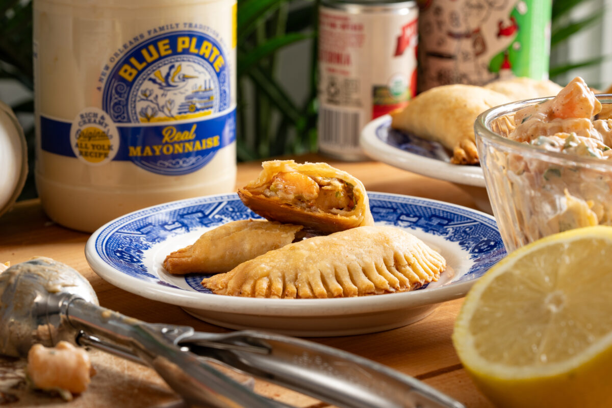 Shrimp Hand Pies Recipe - Blue Plate Mayonnaise