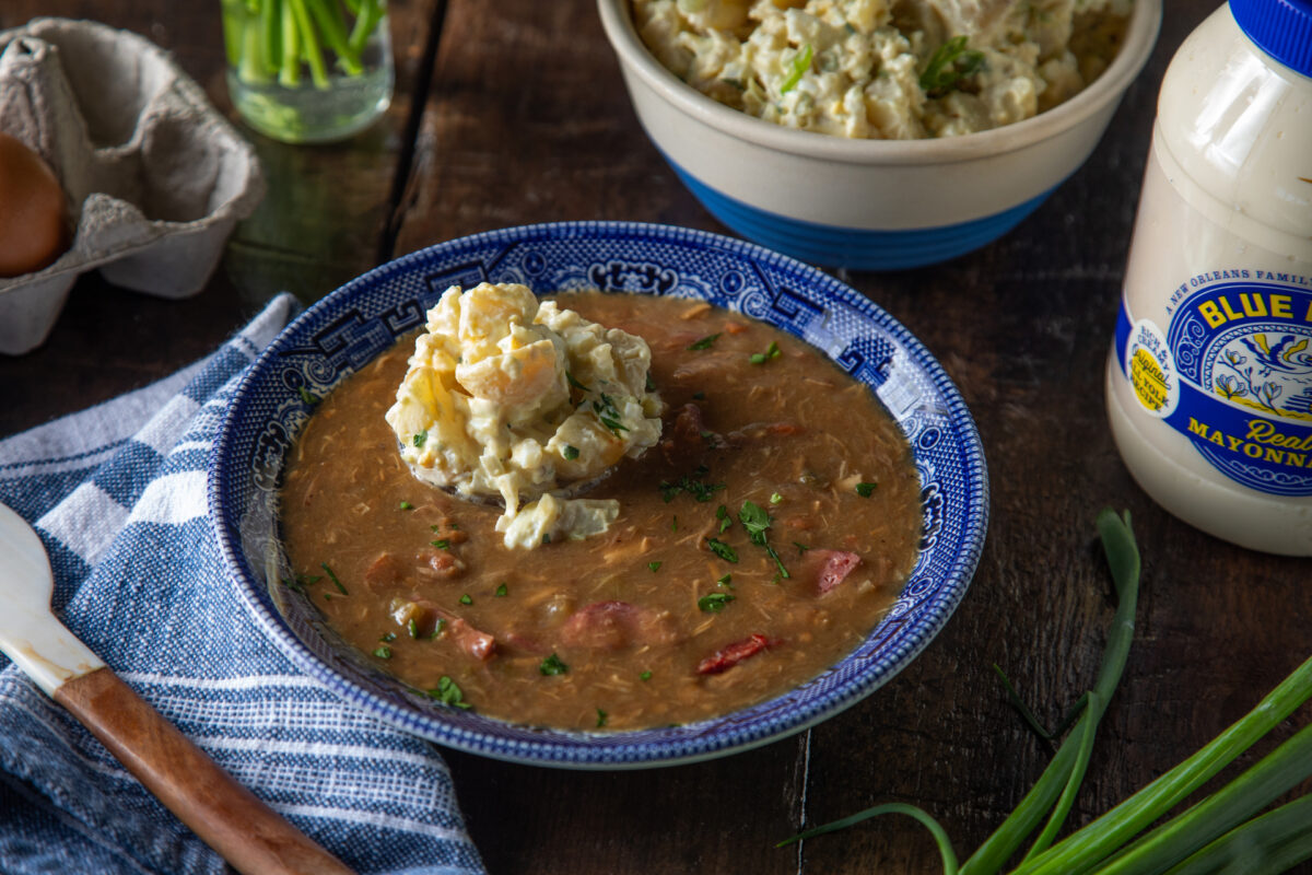 Gumbo + Potato Salad: A scoop of tradition (and some recipes) - Blue ...