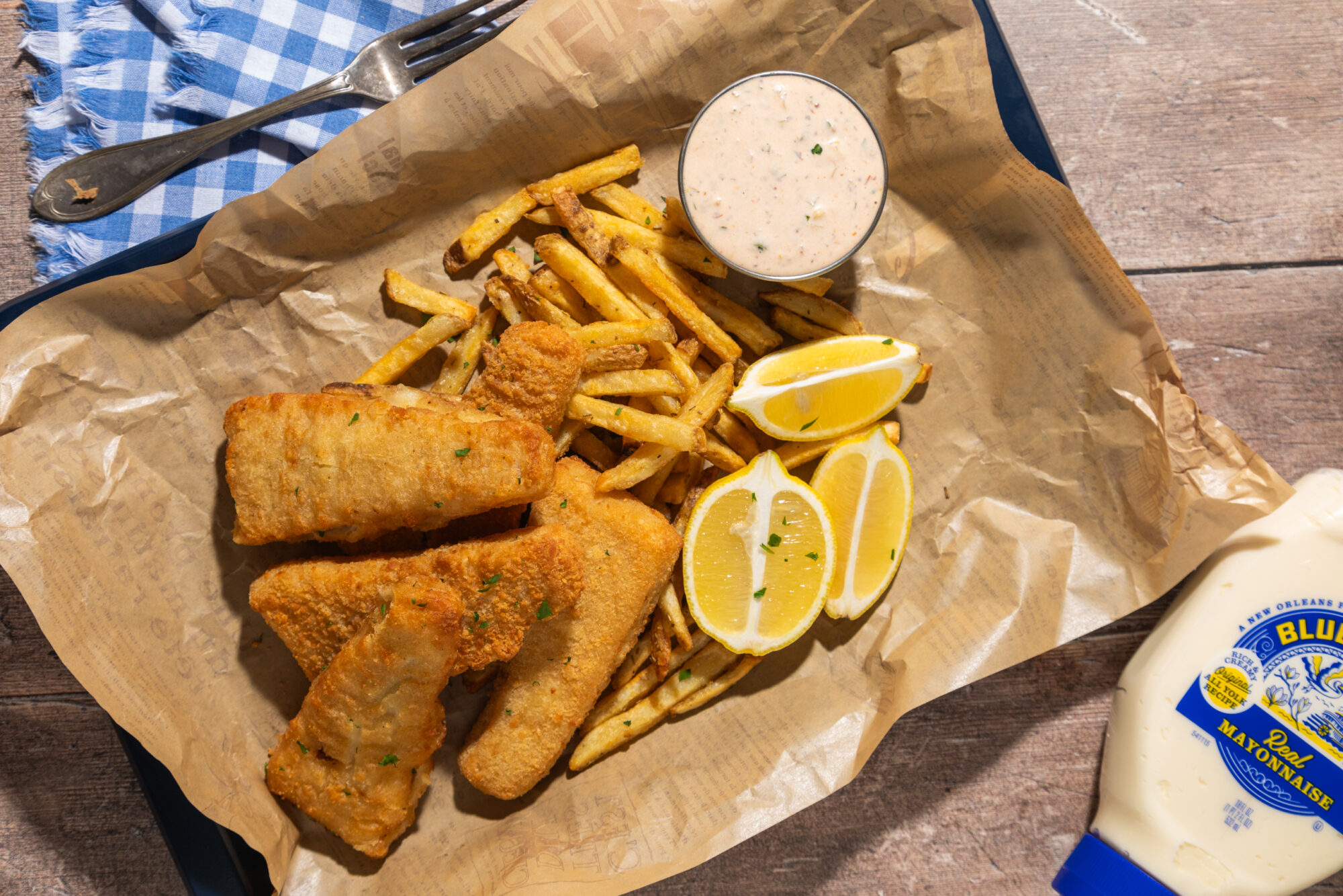 New Orleans style "Super Menu" for the Big Game! - Blue Plate Mayonnaise