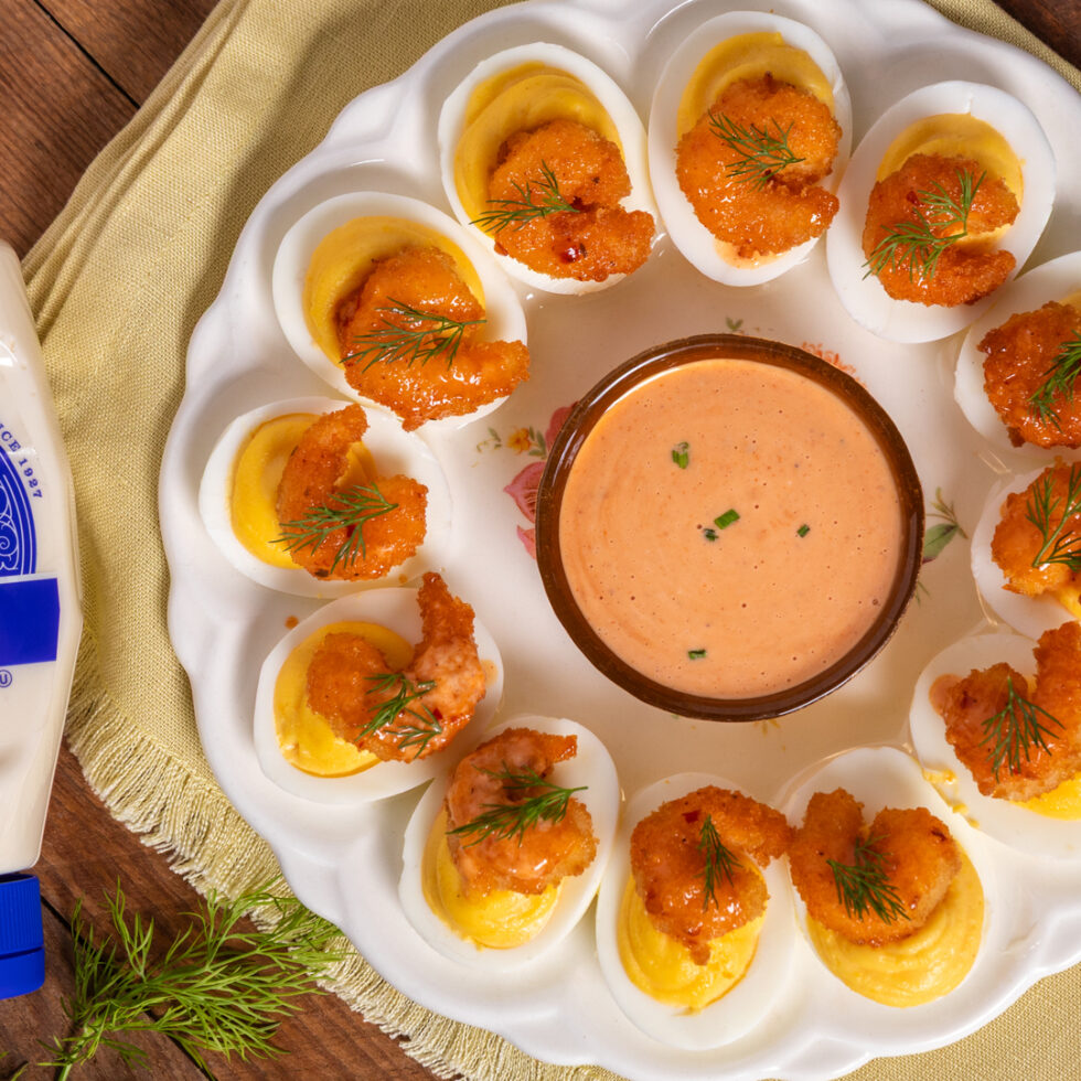 Basic Stuffed Eggs Recipe - Blue Plate Mayonnaise