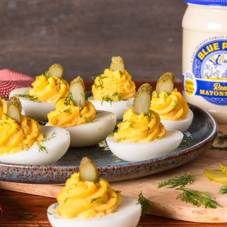 Basic Stuffed Eggs Recipe - Blue Plate Mayonnaise